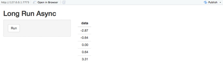 Long Running Tasks With Shiny: Challenges and Solutions | R-bloggers
